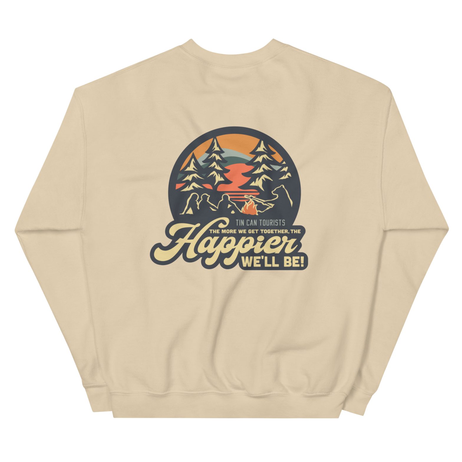 TCT Logo on the front and The Happier We’ll Be on the Back – Tin Can ...